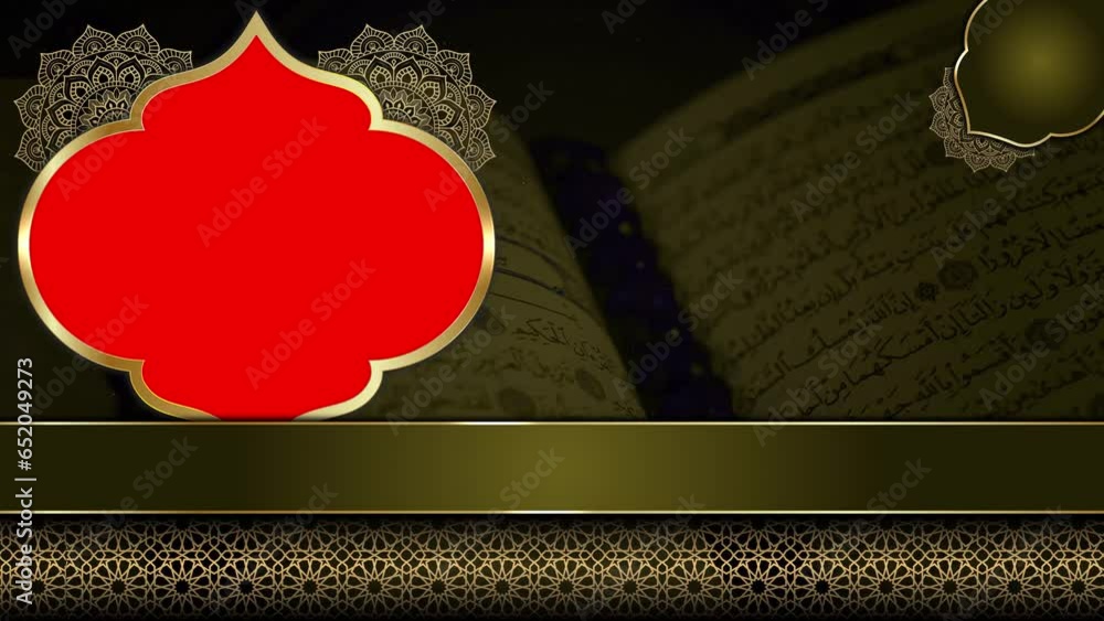 Vidéo Stock islamic background , islamic video wallpaper, quran muslim ...
