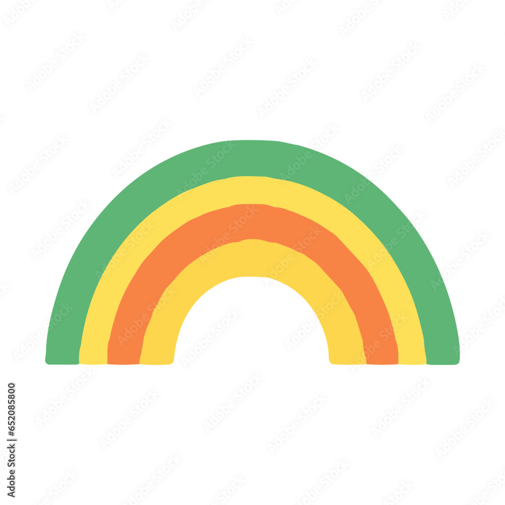 Cute baby Rainbow clipart SVG Bundle, Simple Boho Rainbow, SVG Bundle ...