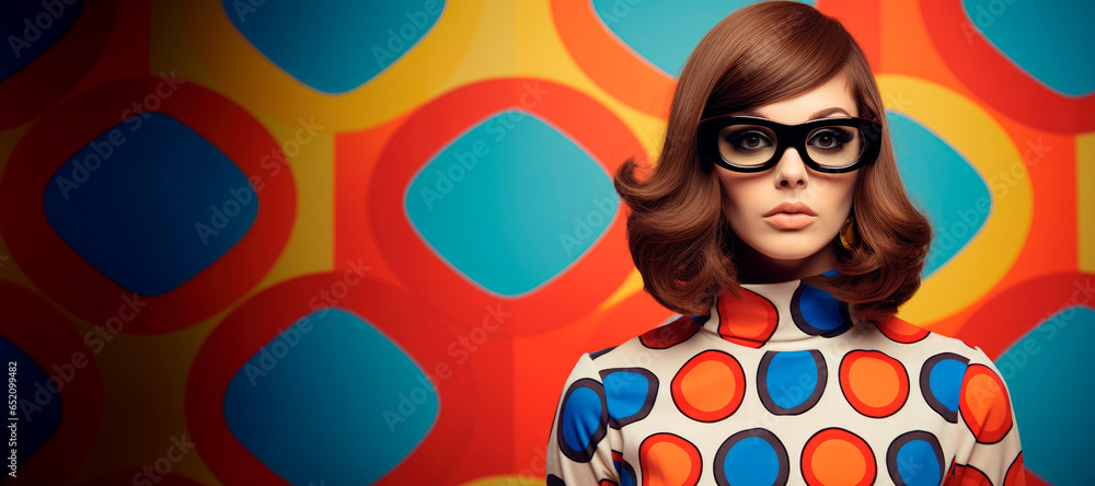 Foto de Swinging '60s Glamour. Capturing the Iconic Mod Fashion of the ...