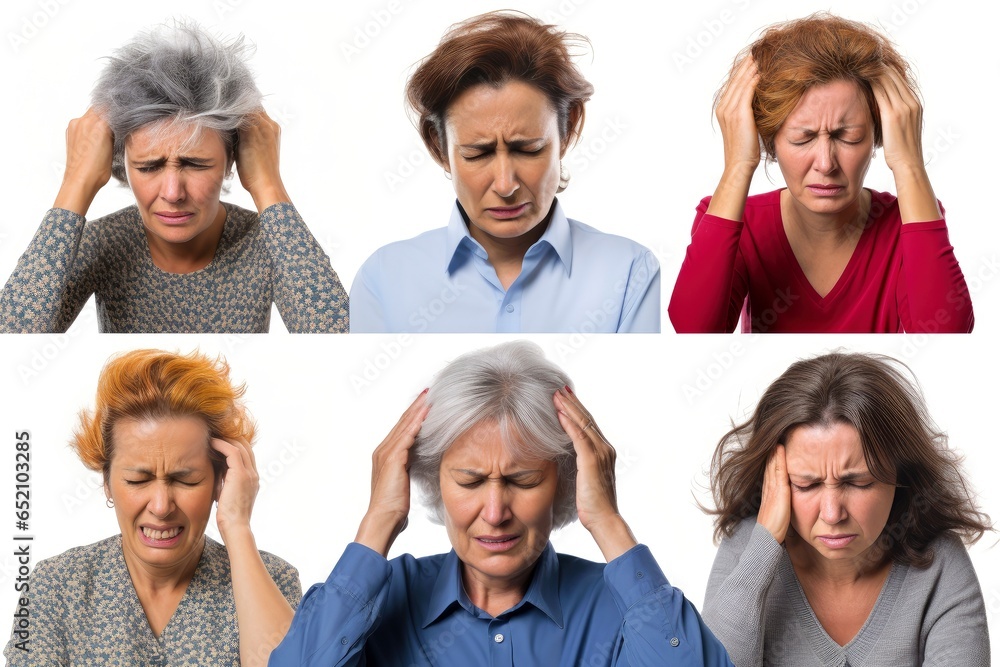 Symptoms of health issues and disease, Pain, stress on human, medical ...