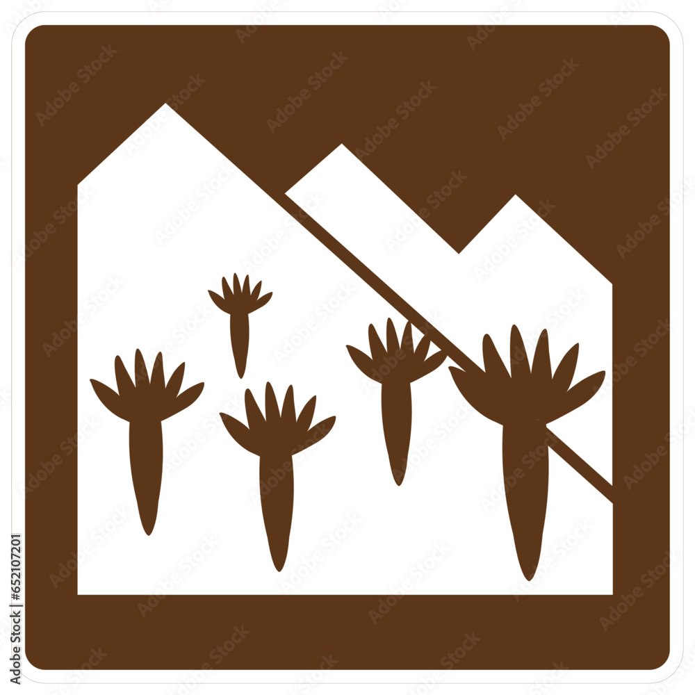 paramo, icono, vector, símbolo, silueta, ilustración, señal, café ...