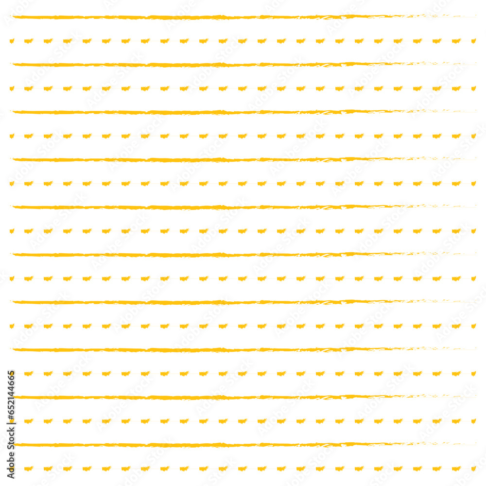 Digital png illustration of yellow lines and dashes on transparent ...