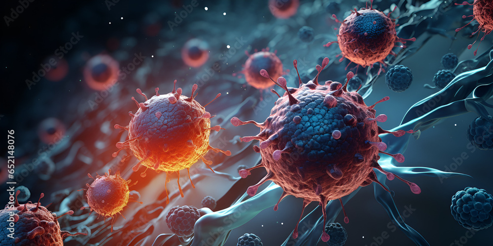 Macrophage engulfing bacteria A Bacteria Shaped Virus Background immune ...