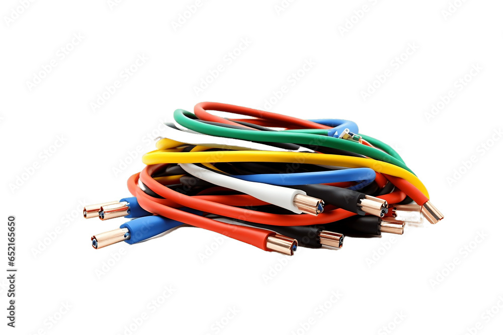 Cable Roll Pack Isolated on Transparent Background Generative AI Stock ...