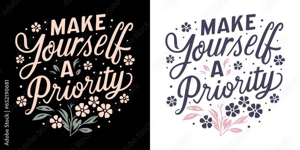 Make yourself a priority quote. Self love quotes for women. Self care ...