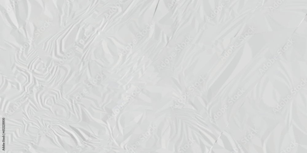 White crumpled paper texture . White wrinkled paper texture. White ...