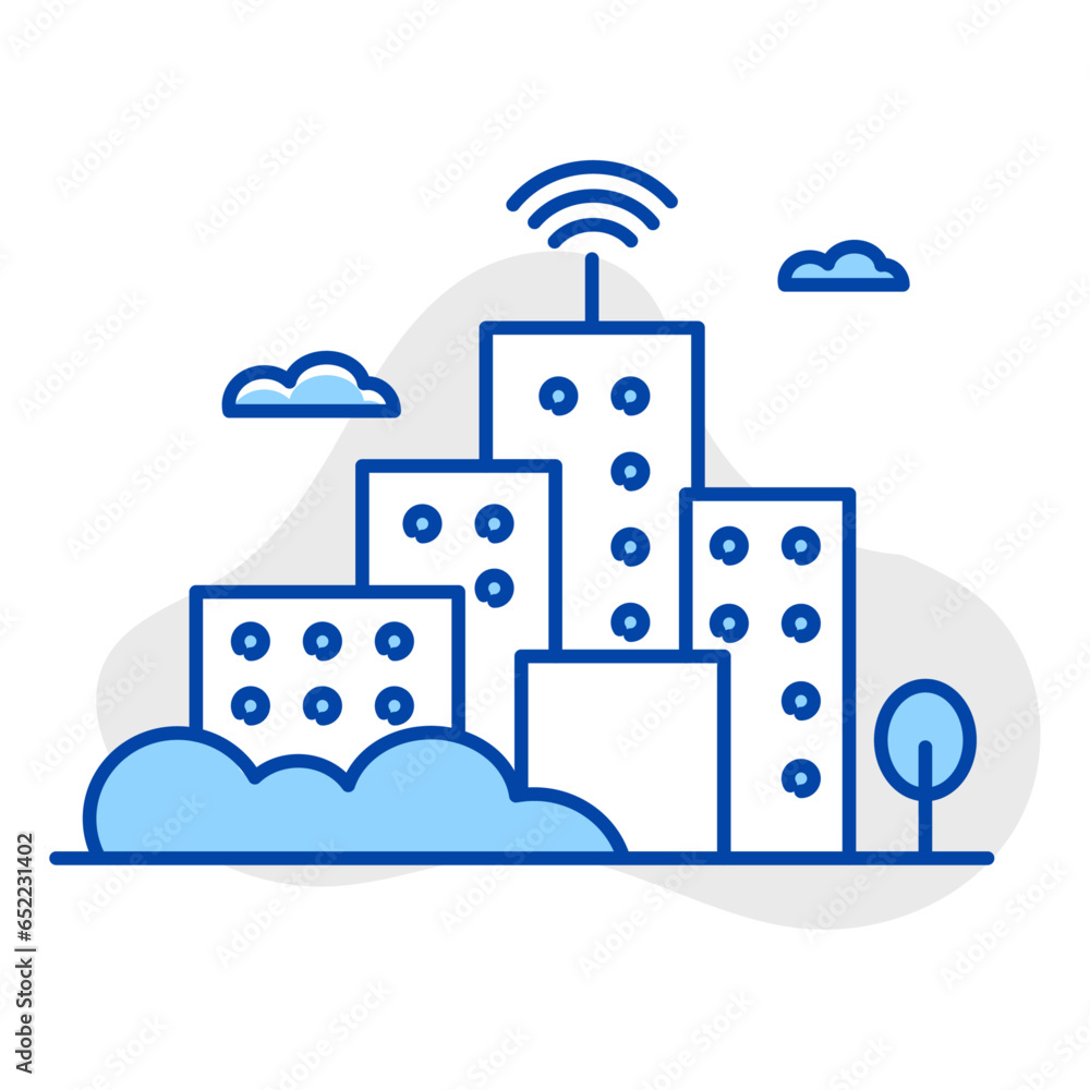 Visualize the concept of smart cities with this graphical ...