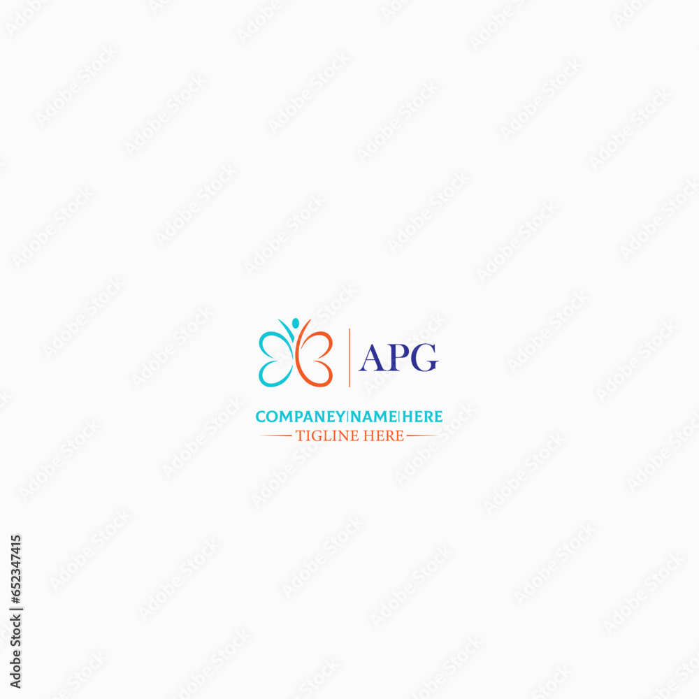 APG letter logo design . APG polygon, circle, triangle, hexagon, flat ...