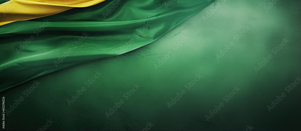 Brazilian flags fabric texture isolated pastel background Copy space ...