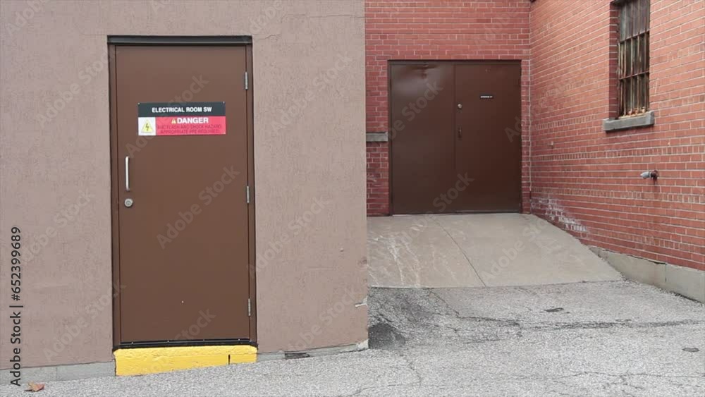 electrical room sw danger arc flash and shock hazard appropriate ppe ...