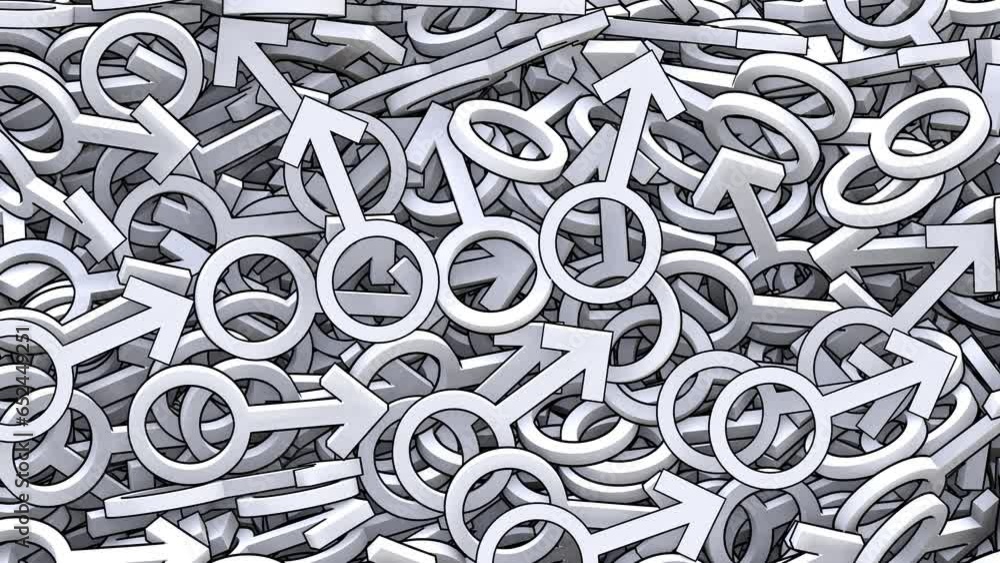 Pictogram Male Gender Symbols Sign Animation Transition Transparent ...