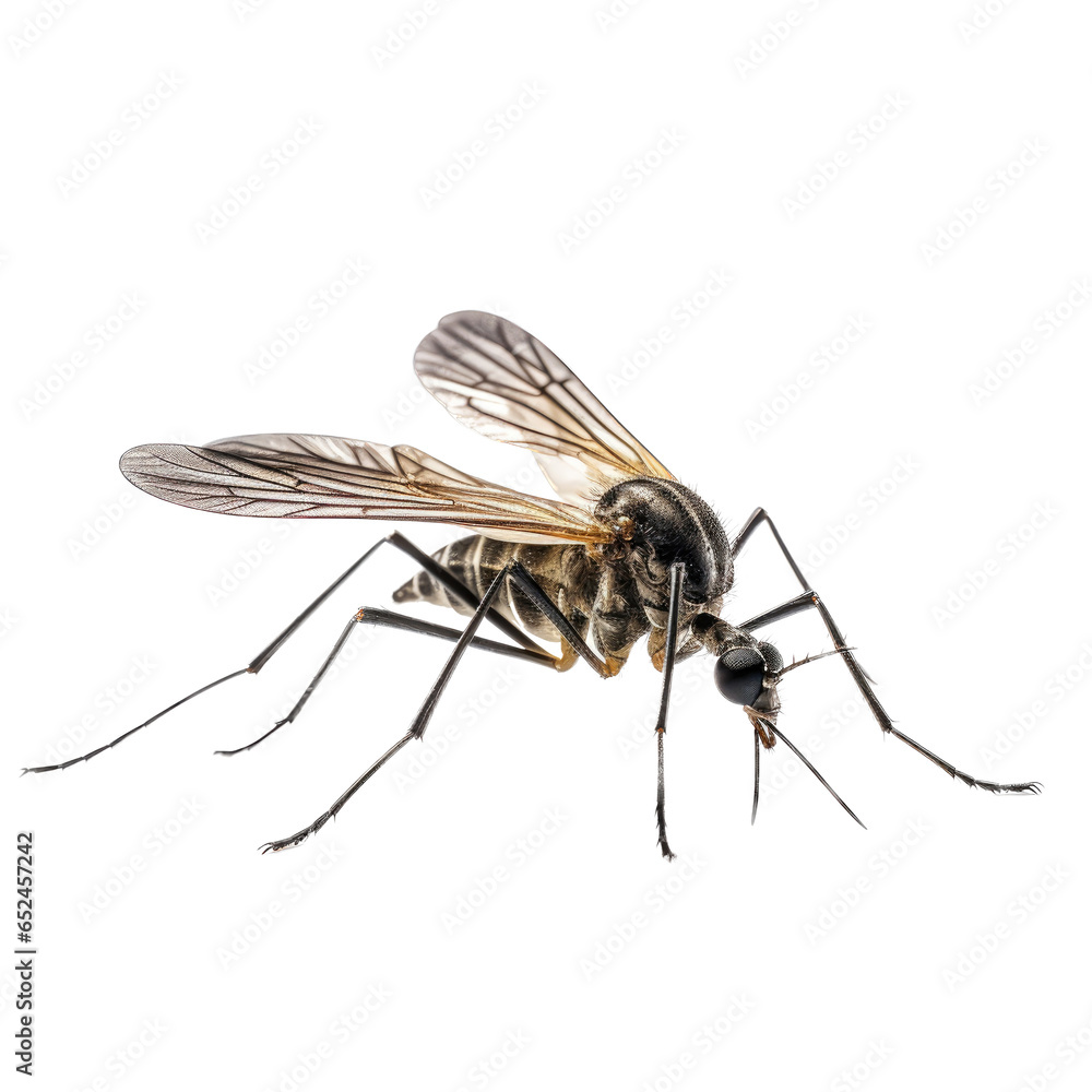 a mosquito insect, in a bug infested, plague and Virus-themed ...