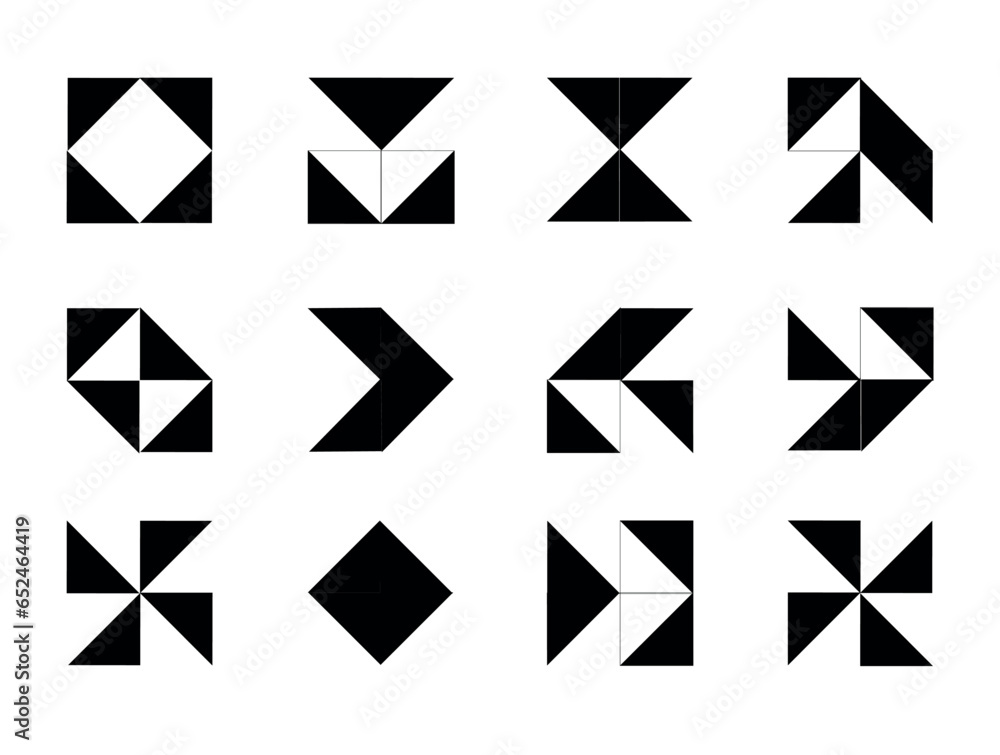 3d Icons, shaps, signs and symbols Vector image for brutal designs ...