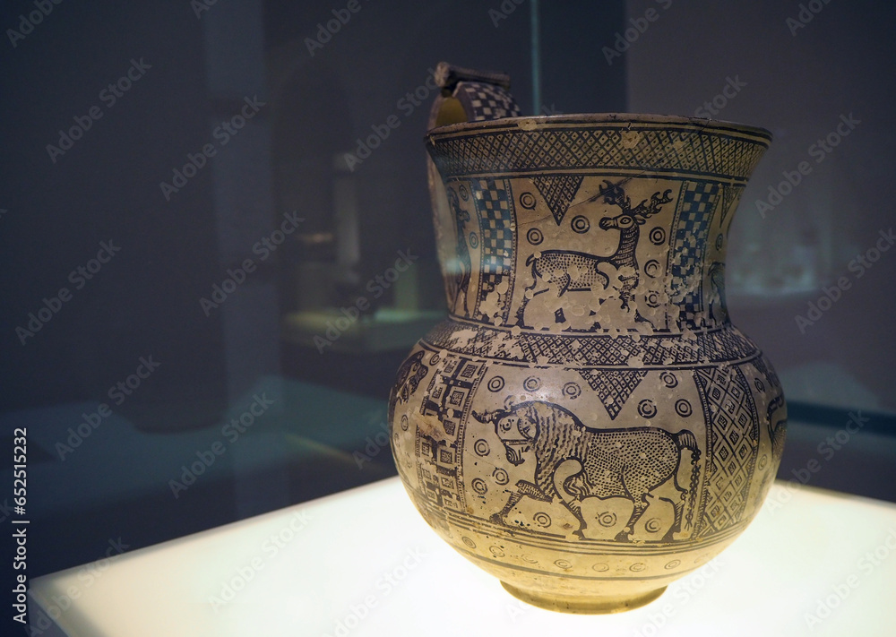 An artifact from Gordion, the capital of ancient Phrygia in 8th century ...