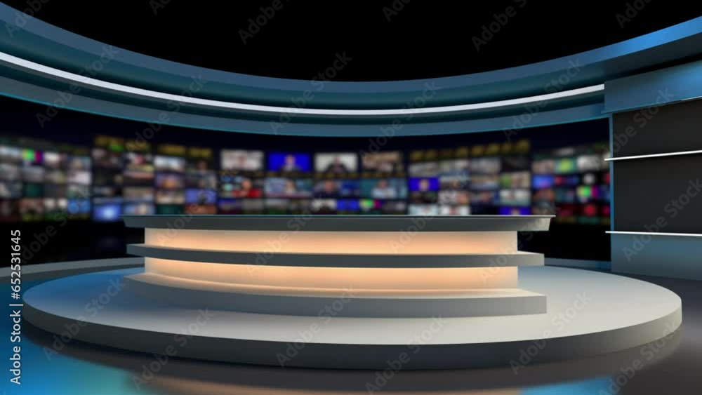 Tv studio. News room. Studio Background. Newsroom bakground. Backdrop ...
