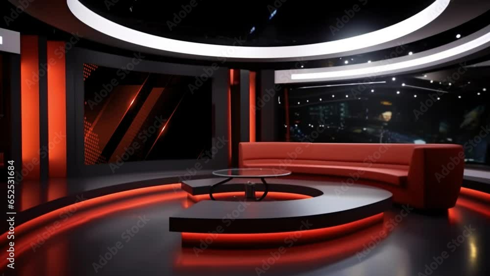Tv studio. News room. Studio Background. Newsroom bakground. Backdrop ...