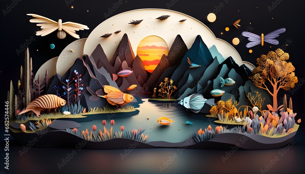 As you journey through a magical land the sun reaches its zenith and ...