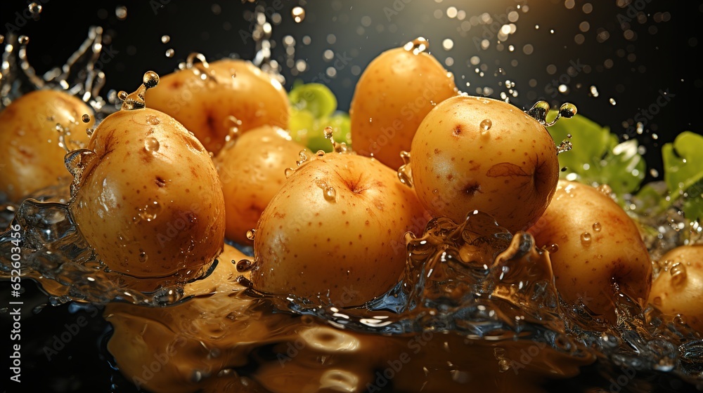 Rustic Farm-to-Table Aesthetic, Top-Down View Seamless Background of ...