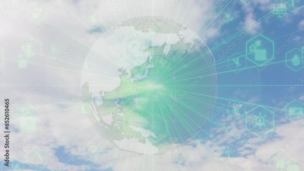 Environmental technology concept. Sustainable development goals. SDGs ...