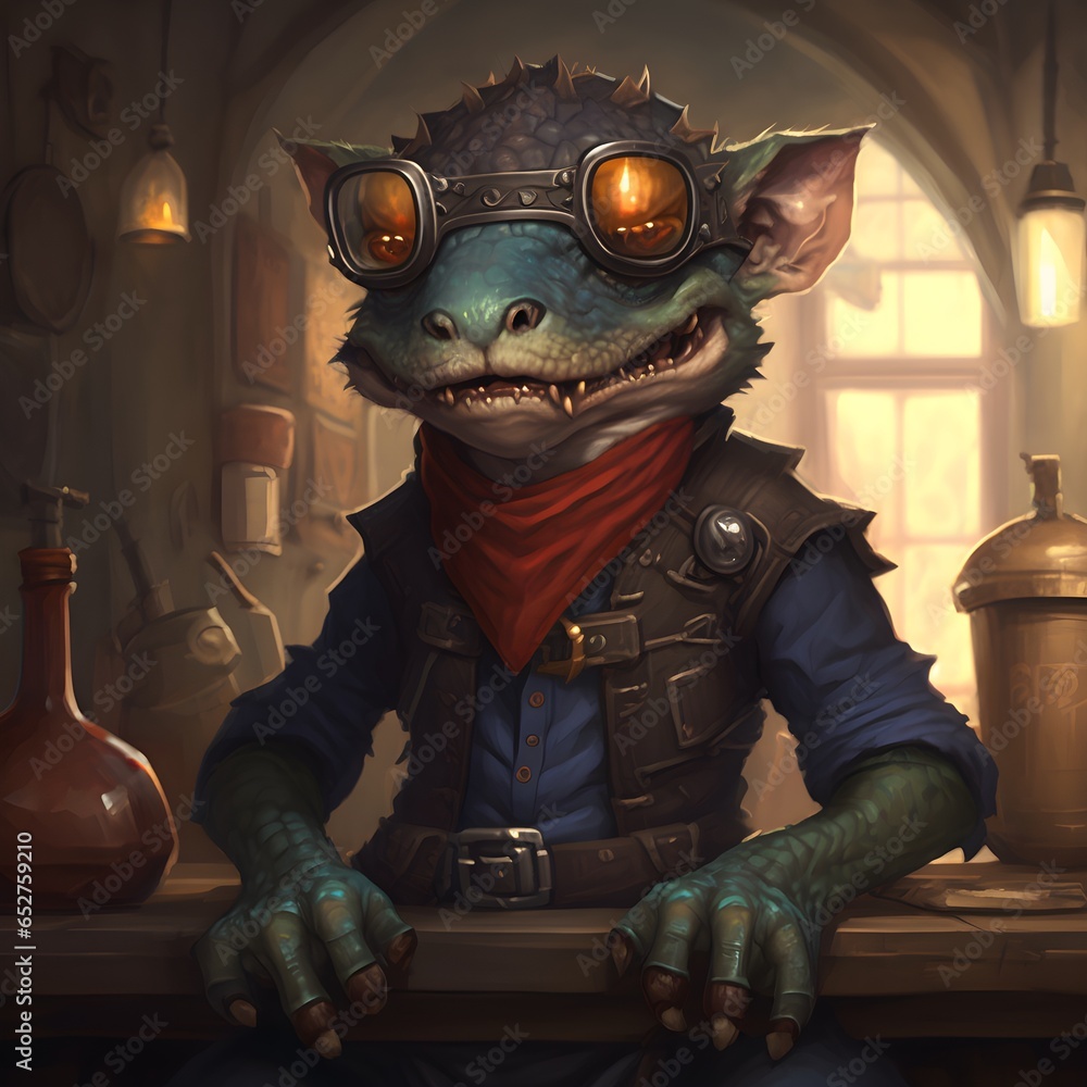 Official art for a new Hearthstone card more realistic kobold ninja ...