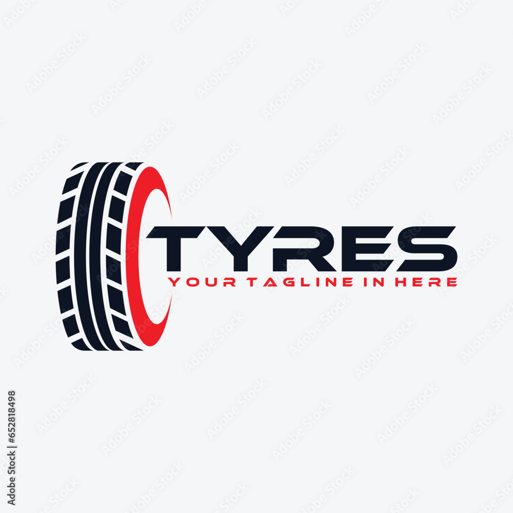 Tire Logo Design. Automotive, Car Showroom, Car Dealer Logo Design ...