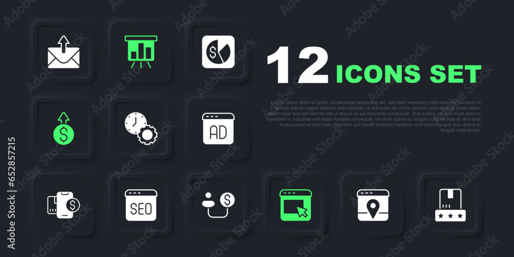 Set Infographic Of City Map Consumer Product Rating Time Management