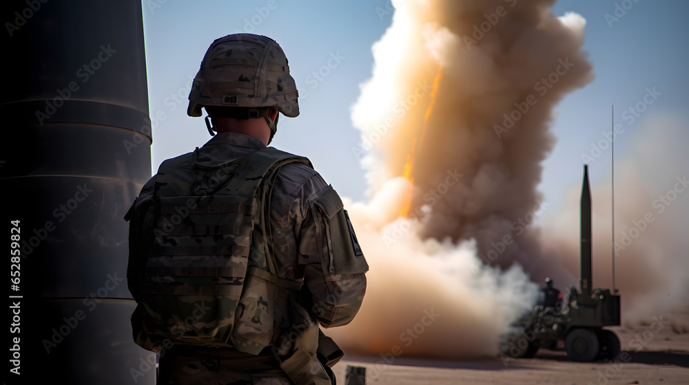 Nuclear bomb, chemical weapons, missile defense, system of salvo fire ...