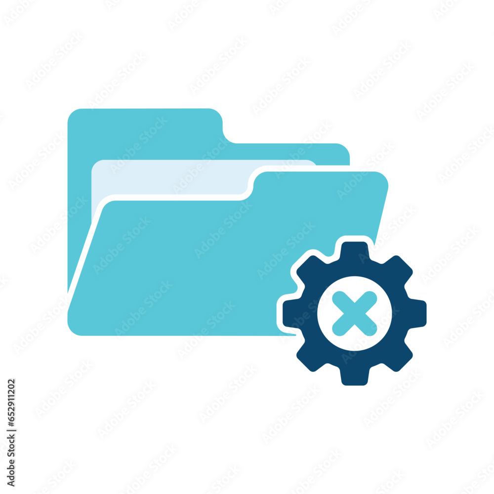 Project Management icon, data management, folder, project goals, task ...