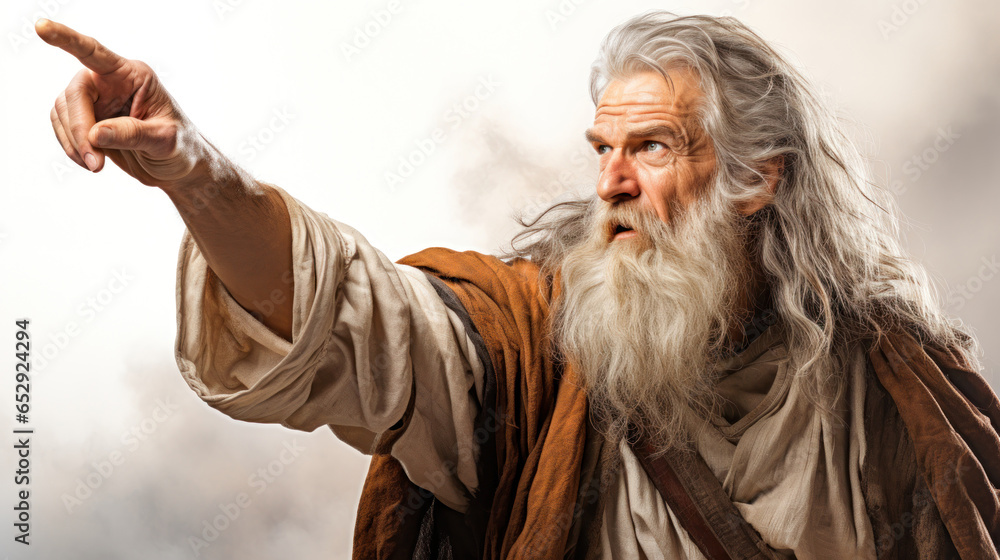 Background illustration of prophet Elijah the man who went to heaven ...