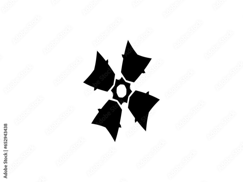 Cross rotation animation. Cross animation element for gif banner. Cross ...