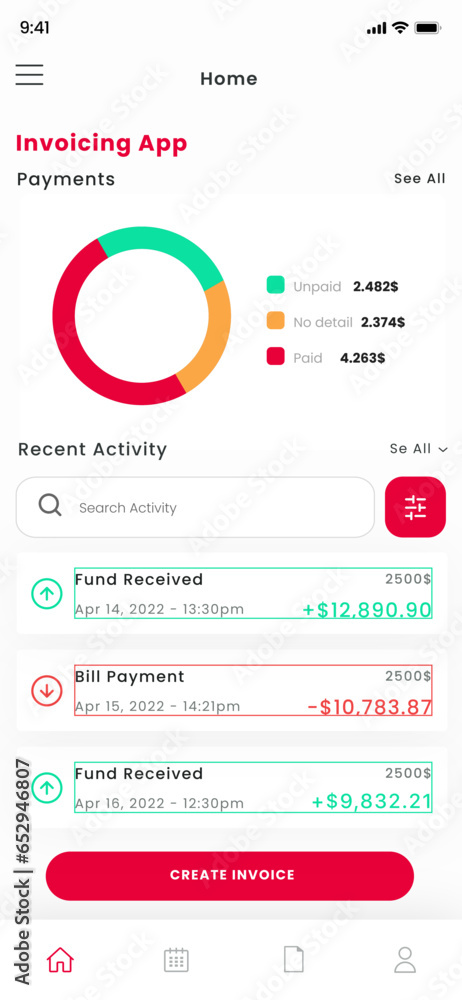 Invoicing Generator, Invoice Creator, Manage bills and Invoices and ...