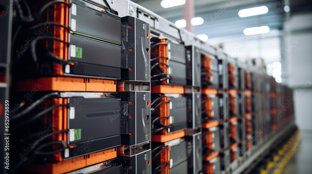 battery energy storage system consisting of several lithium battery ...