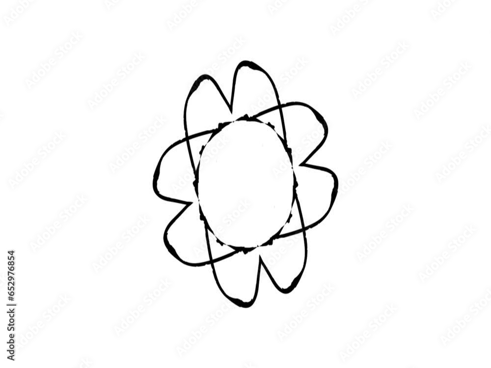 Text frame rotation animation. Animation element for gif banner ...