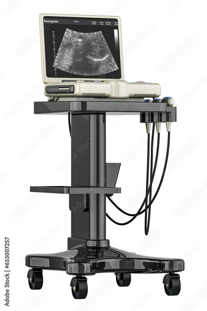 Medical Ultrasound Diagnostic Machine, Ultrasound Diagnostic System. 3D ...