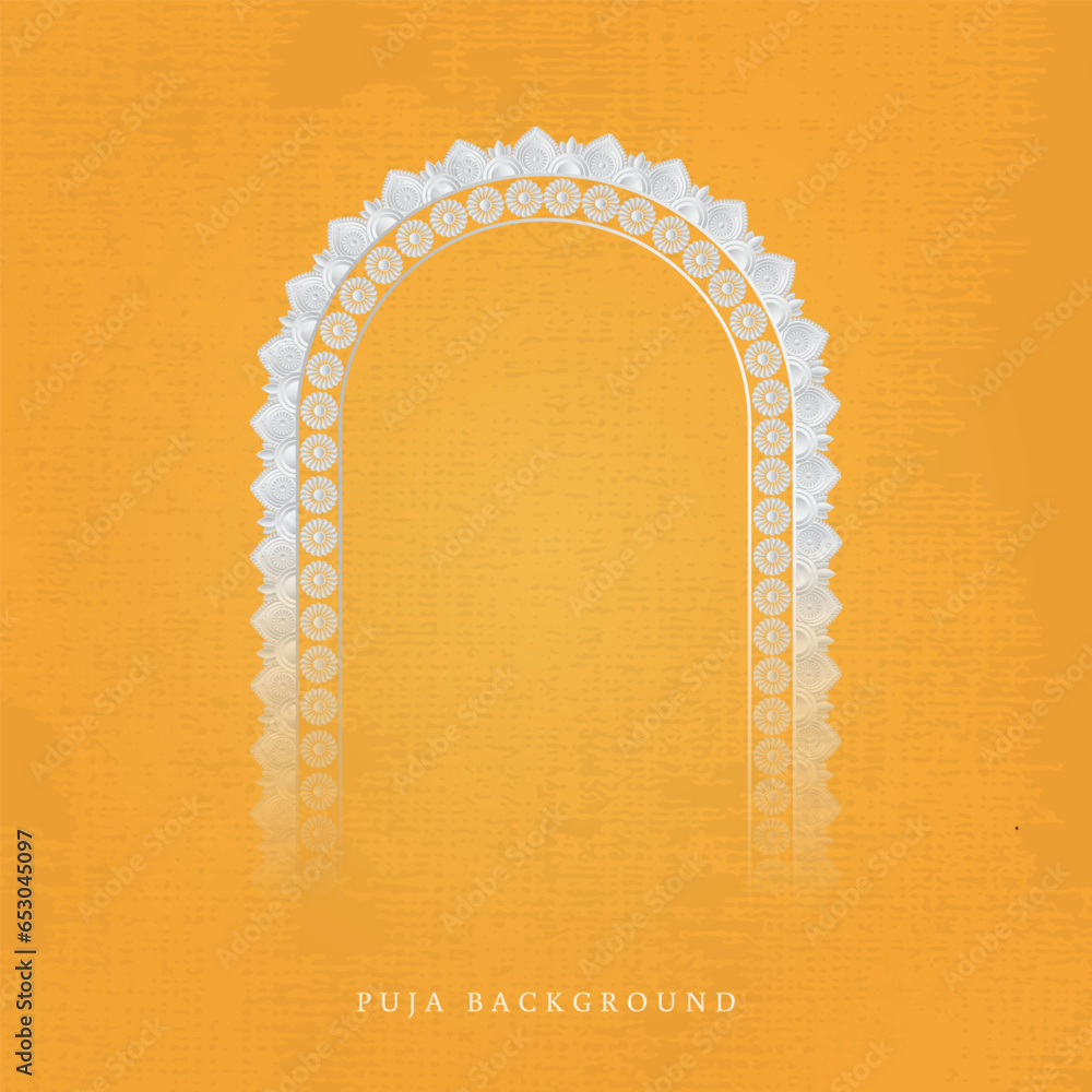 Durga Puja Border Decorations, Durga Puja Frame, Durga Puja Background ...