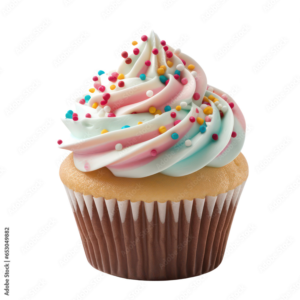 Cupcake object isolated png. Stock Illustration | Adobe Stock