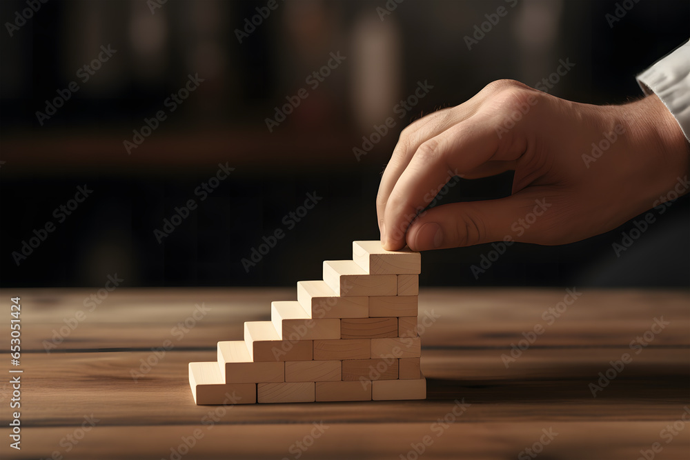 strategy enhancement scenario where a person is carefully placing ...