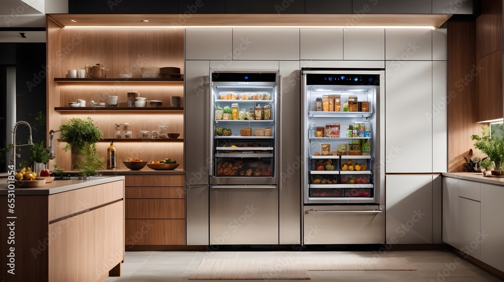 Tech-Savvy Elegance The Ultimate Smart Kitchen Interior Design ...