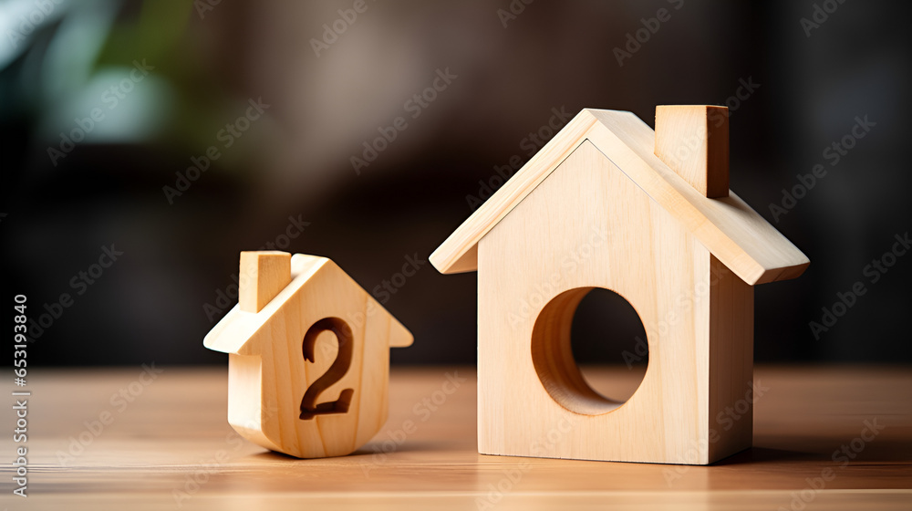 Wooden Block 2: A Miniature Model of Cozy Home Crafting a Wooden House ...