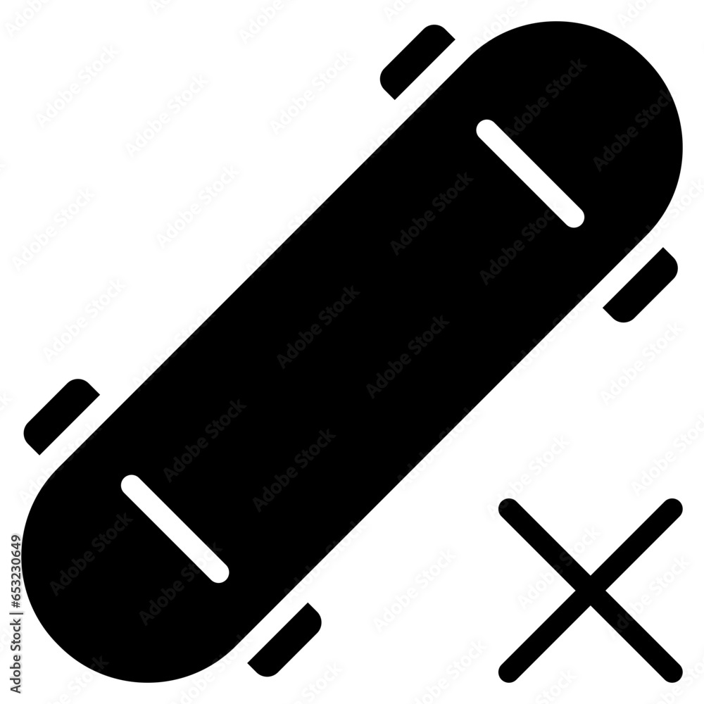 forbidden, no inliners, no skate park, no inline skates, no ...