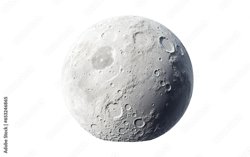 Moon on Transparent Background, PNG format Stock Illustration | Adobe Stock