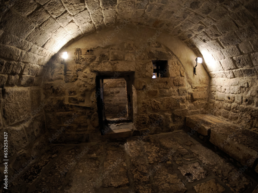 Cellar Jail prison in Dubrovnik Croatia medieval Rector's Palace ...