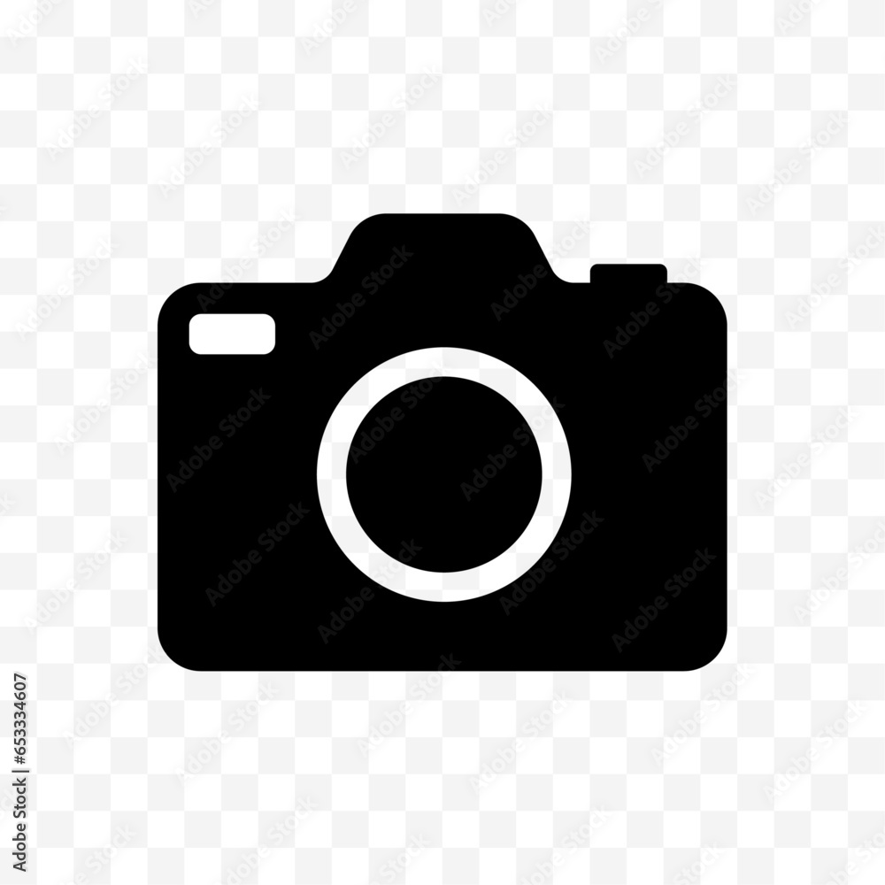 Camera icon, World photography day concept, photo album icon on ...