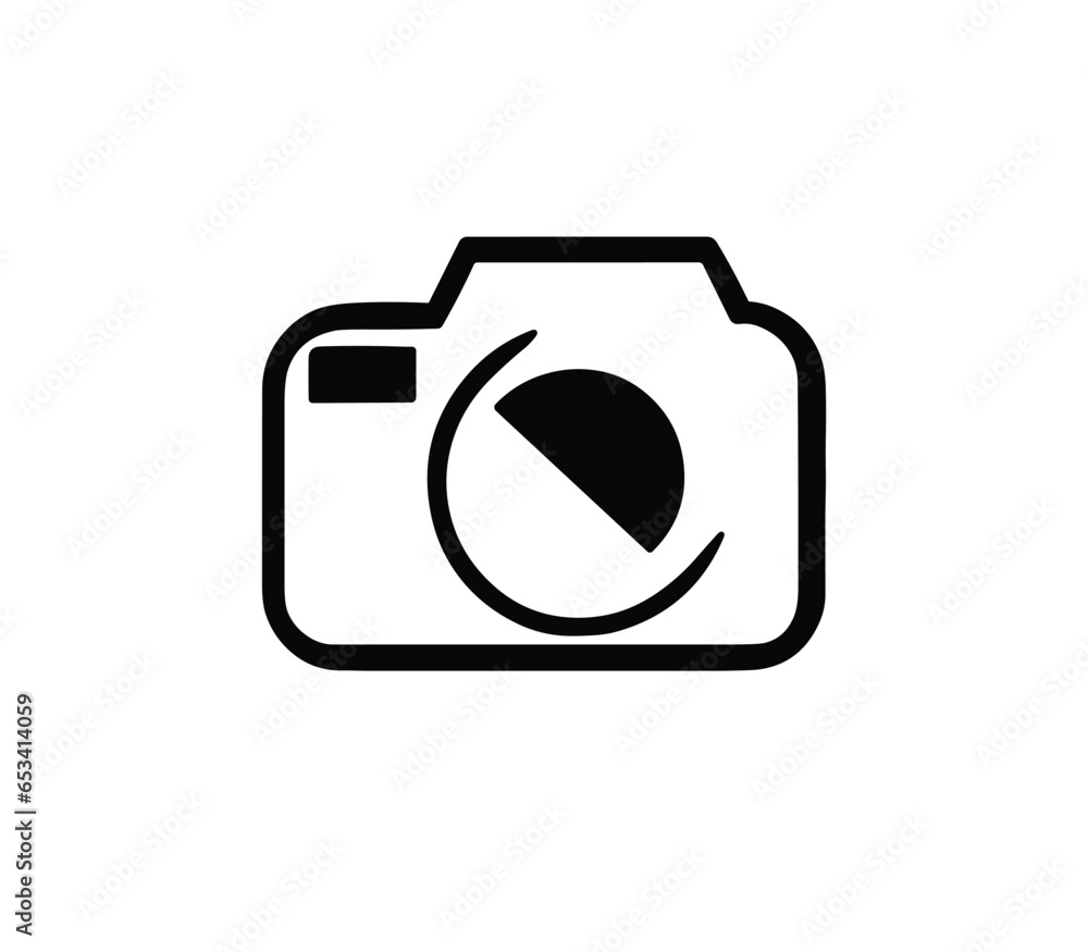Camera logo design cam icon png symbol Stock Vector | Adobe Stock