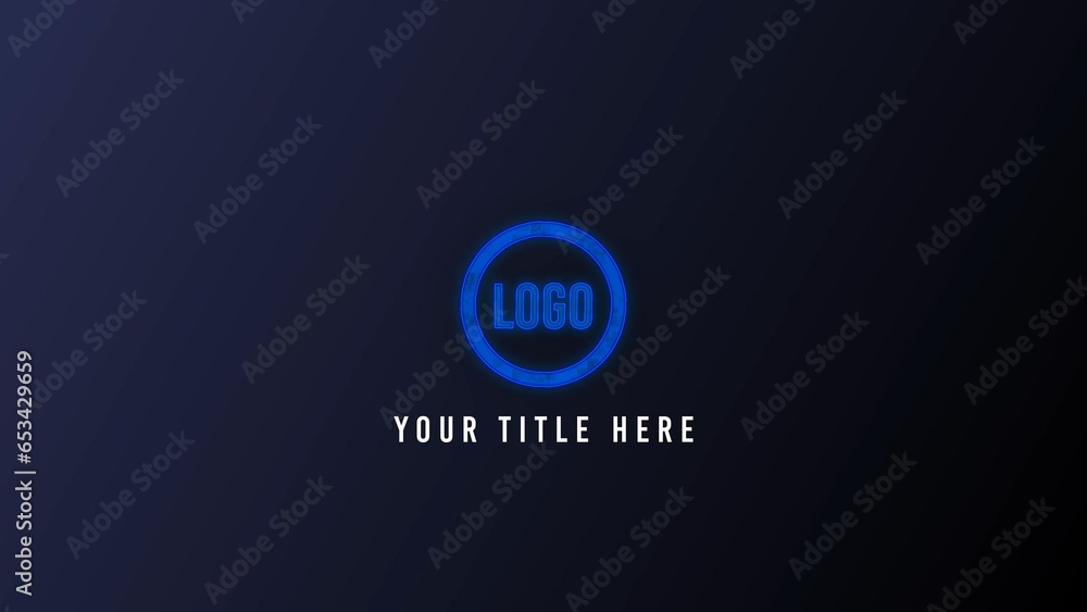 Clean Corporate Logo Reveal Intro Stock Template | Adobe Stock