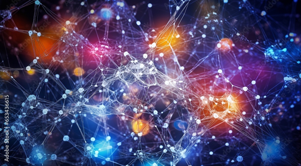 abstract technology background, full hd technology wallpaper, colored ...