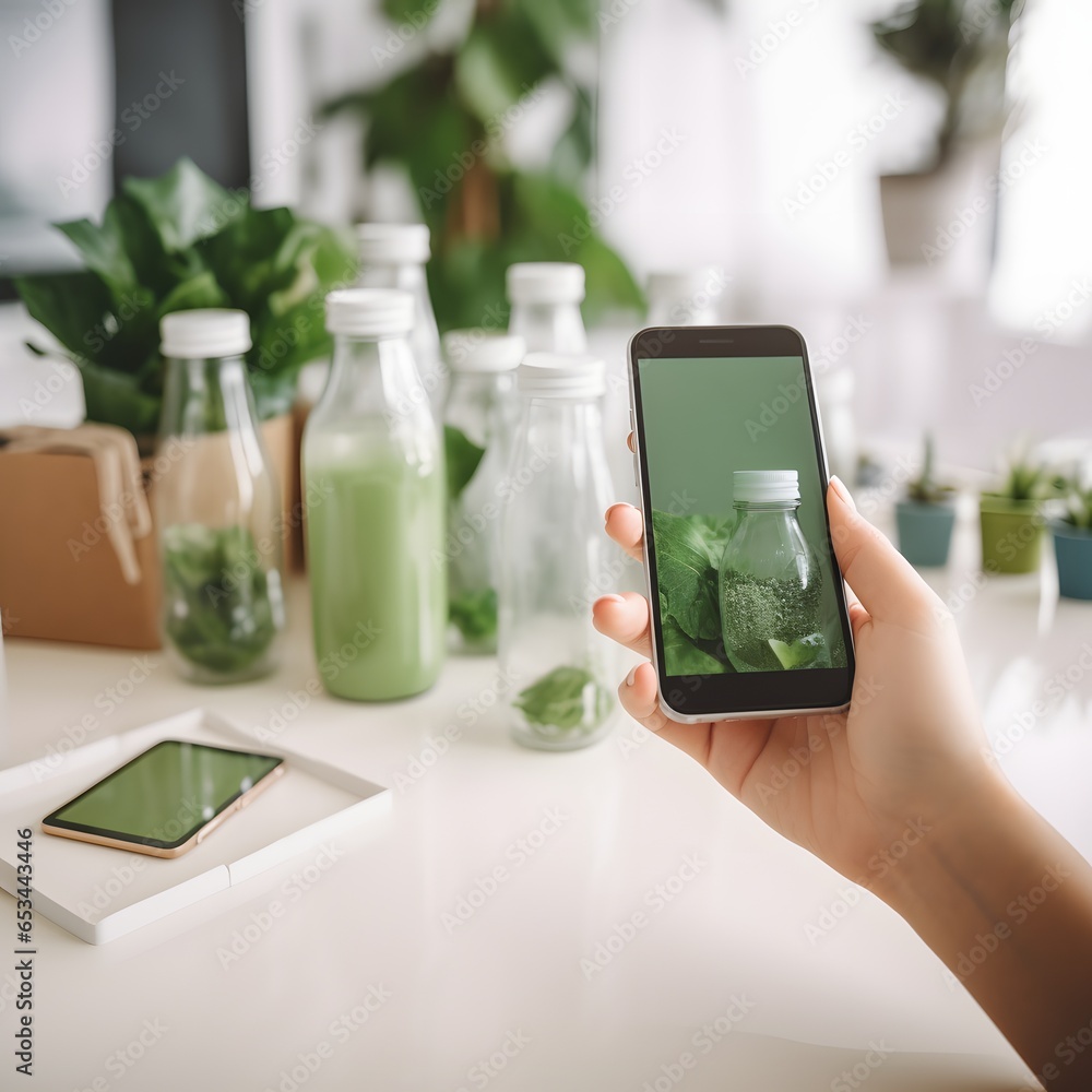 Eco-Friendly Online Shopping: An Inspiring Illustration of Green E ...