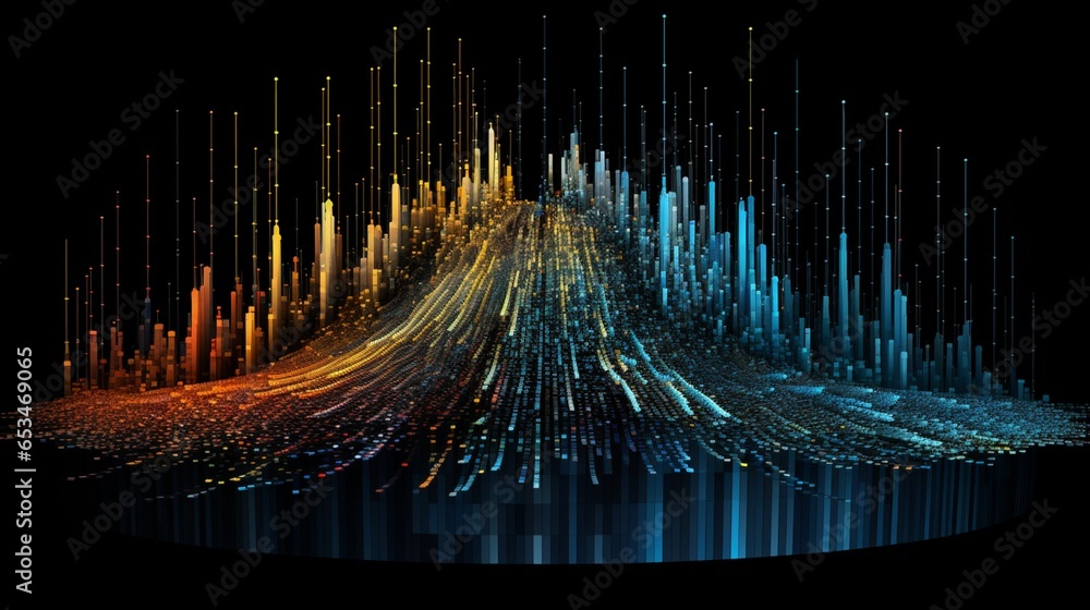 a captivating image that captures the harmony of data-driven insights ...