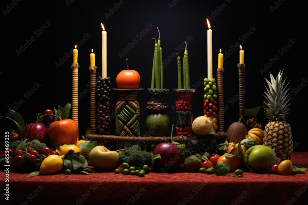 A visually stunning representation of the Nguzo Saba (Seven Principles ...