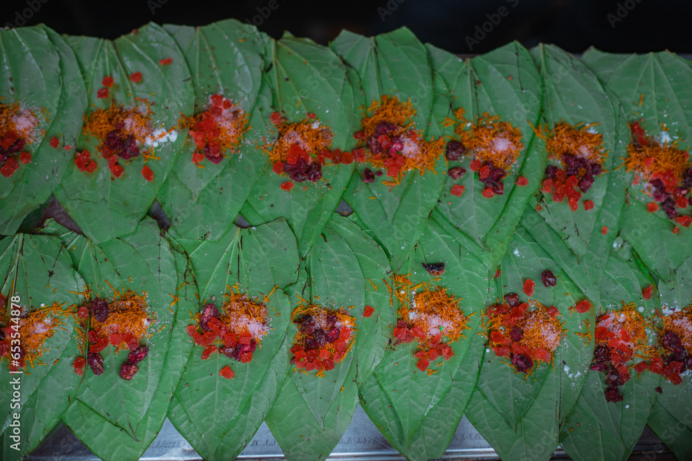 Sweet paan, meetha pan, Betel leaves mouth Freshener, Traditional ...